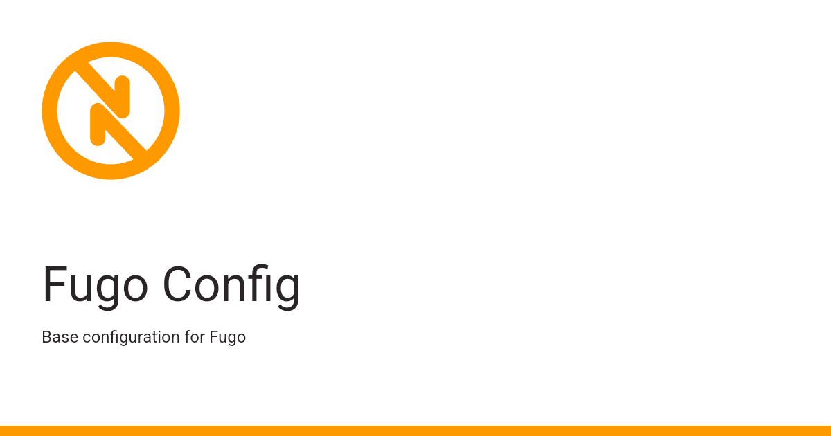Fugo Config | Fugo